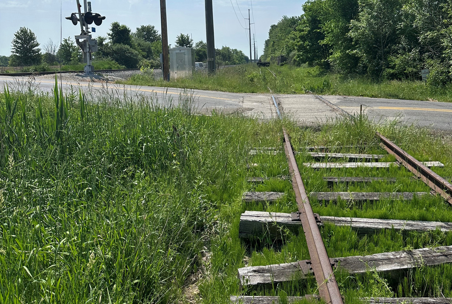 Railroad Track Crossing Relocated for Improved Safety - Amtrac Ohio LLC