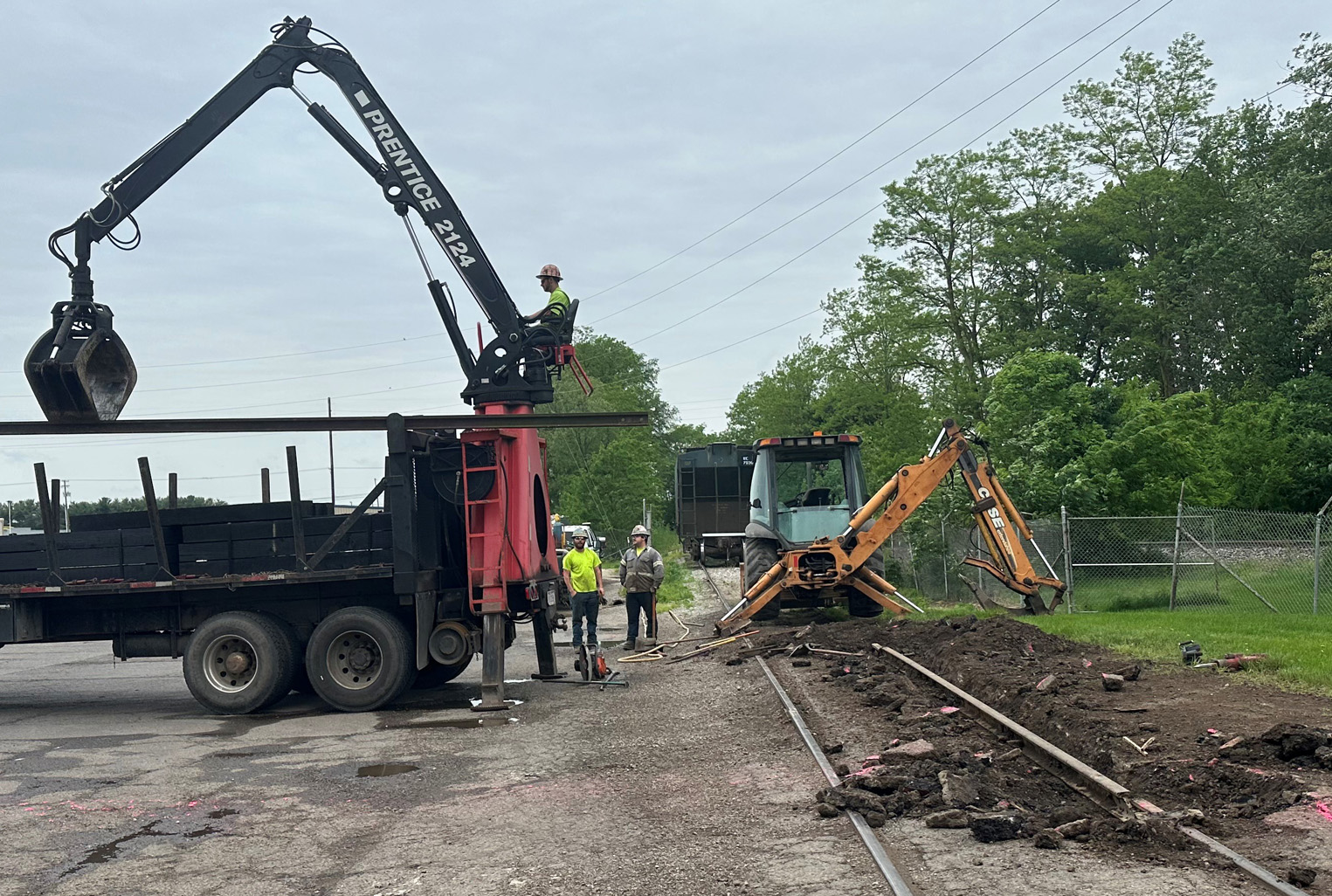 Emergency rail repair - Amtrac Ohio LLC